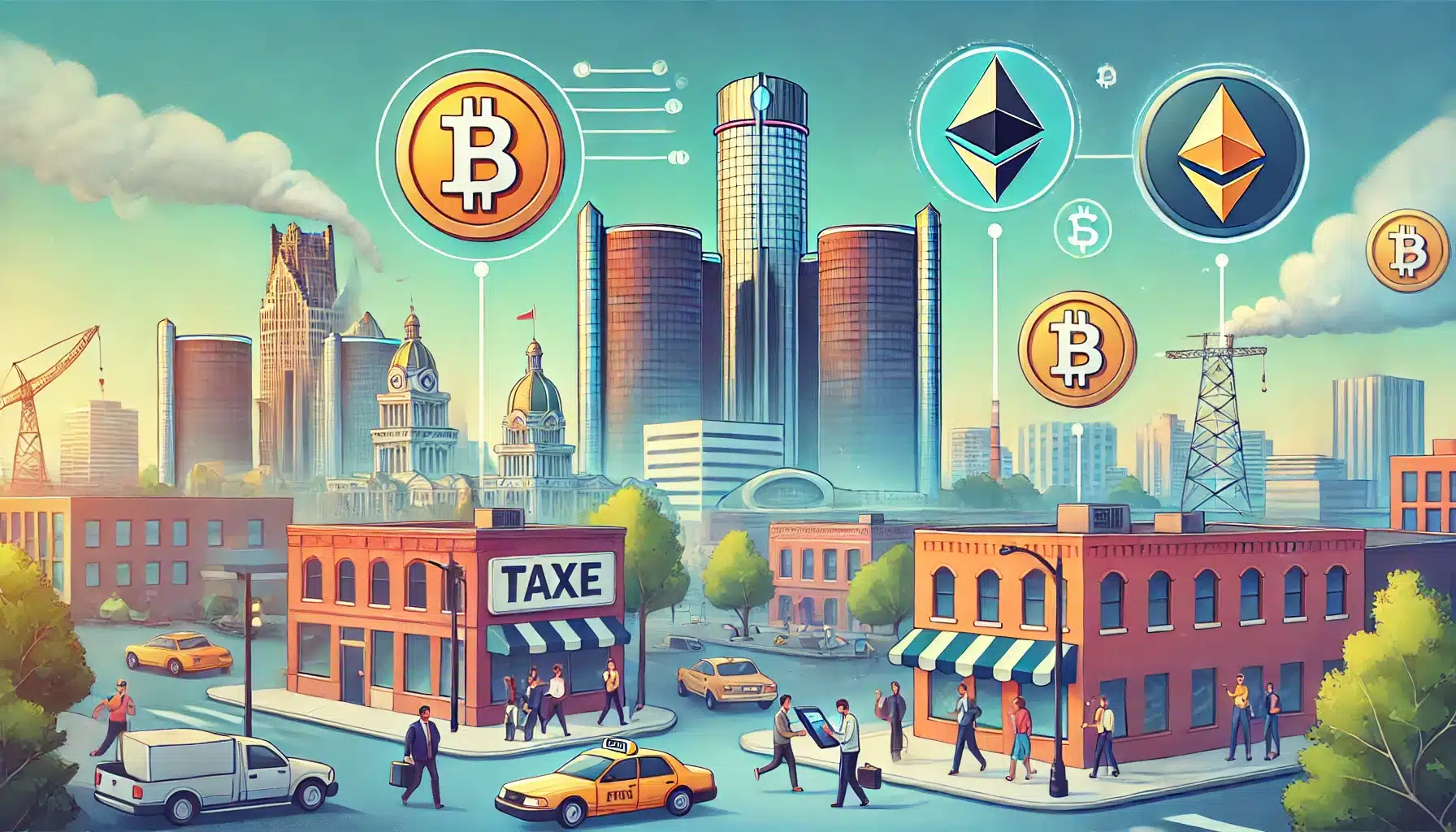 Detroit blir första stora staden i USA att acceptera krypto för ...